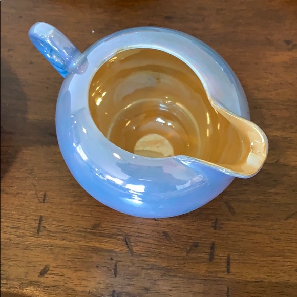 Kitchen | Vintage 8 Piece Japanese Lusterware China Blue | Poshmark